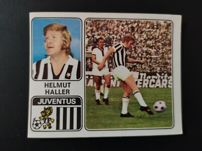 FIGURINA CALCIATORI PANINI 1972/73 JUVENTUS HALLER n. 143 NUOVA CON ...