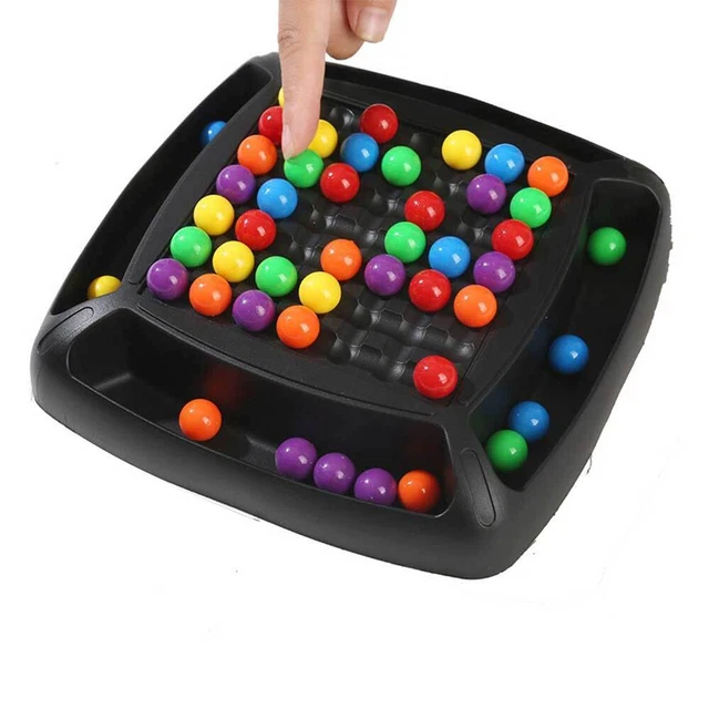 BALL ELIMINATION GAME Bead Matching Chess Board Game Party Game ...