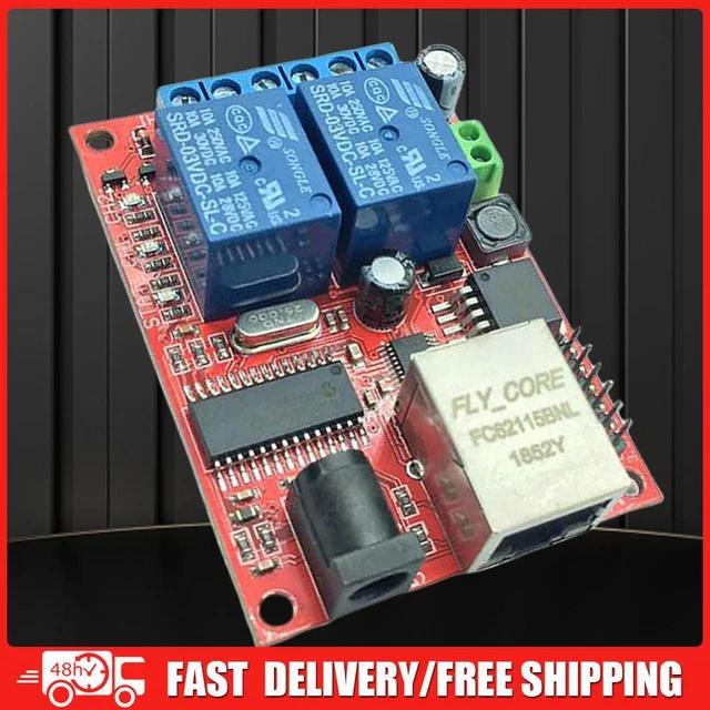 Lan Ethernet Tcpudp Controller Module Web Server Reusable Use For