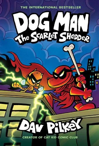 DAV PILKEY DOG Man 12: The Scarlet Shedder (Relié) Dog Man EUR 20,44 ...