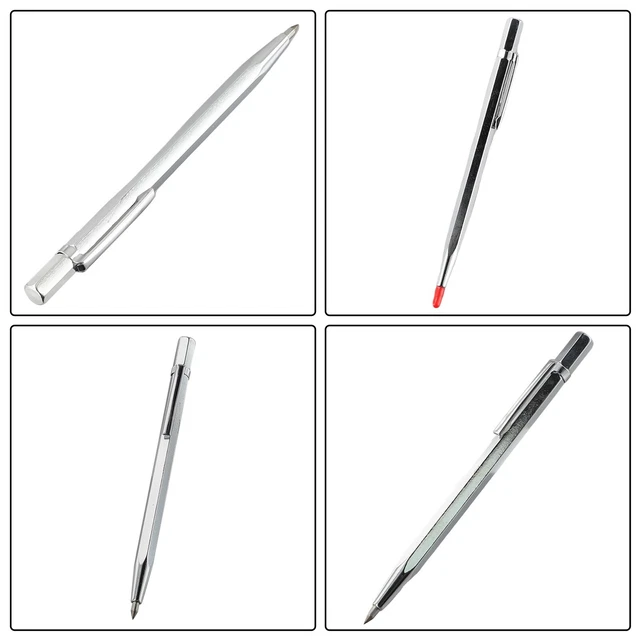 SILVER TUNGSTEN CARBIDE Scribing-Pen Tip Steel Scriber Scribe Mark ...