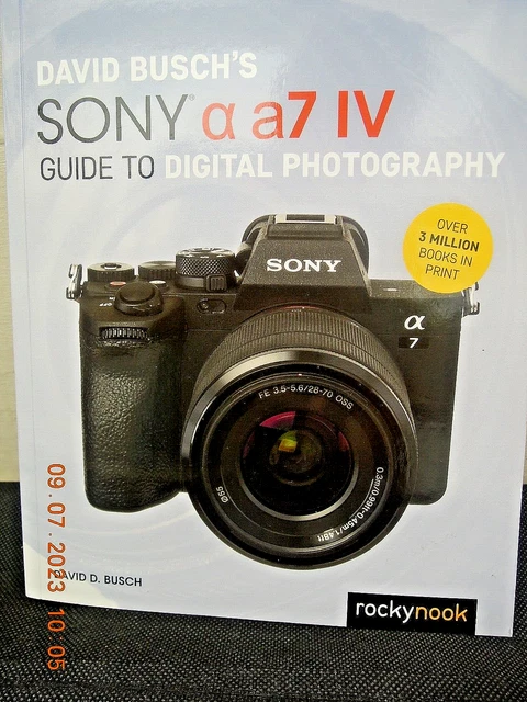 SONY ALPHA A7 IV, Guía de fotografía digital. 2022, 1ª impresión, 1ª edición EUR 49,04 - PicClick ES