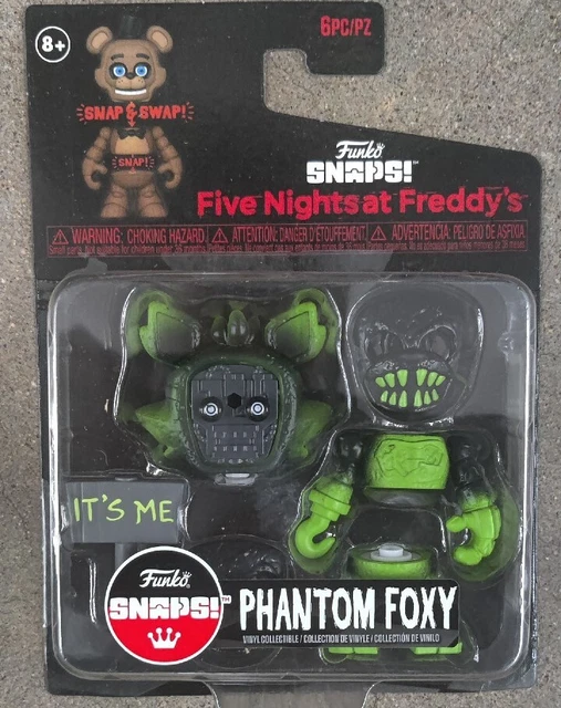 FUNKO SNAPS! FIVE Nights At Freddy's EXCLUSIVE PHANTOM FOXY IN HAND ...