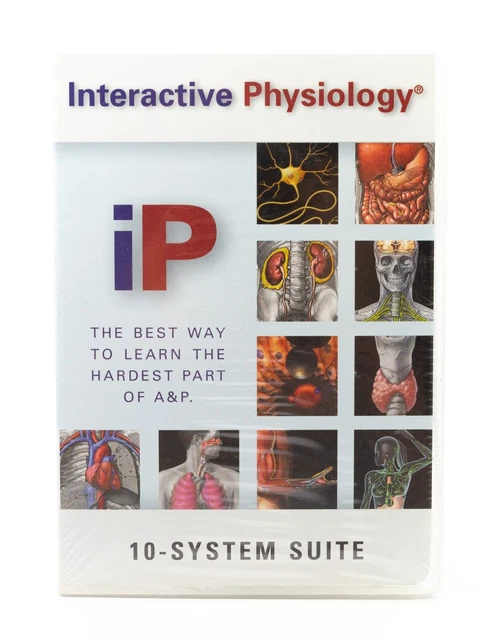 INTERACTIVE PHYSIOLOGY CD Rom 10 Module Learning System Suite Windows ...