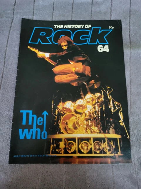 THE HISTORY OF Rock Magazine #64 : The Who. Pete Townshend £6.99 ...