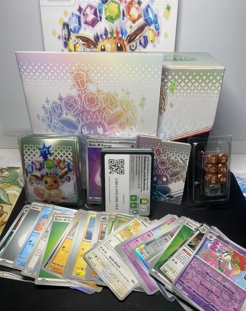 POKEMON PRISMATIC EVOLUTIONS ETB Elite Trainer Box/ OPENED NO PACKS/NO ...