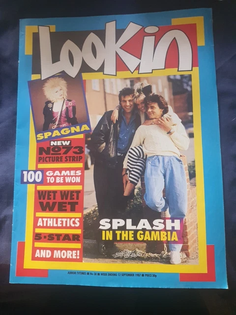 LOOK-IN MAGAZINE 1987 No.38 £19.36 - PicClick UK