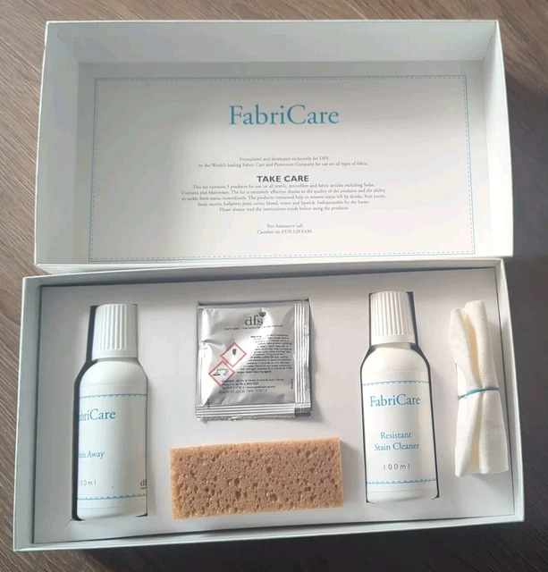 DFS FABRICARE FABRIC Upholstery Cleaning Care Kit New 4.02 PicClick UK