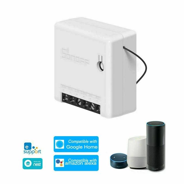 SONOFF MINI BRICOLAGE Wifi Interrupteur Intelligente Google Home Amazon ...