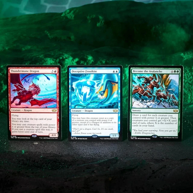 TEMUR ROAR MTG Tarkir Dragonstorm Commander Deck [ON HAND READY TO SHIP ...