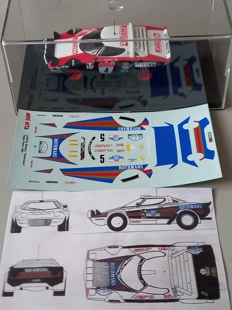 LANCIA STRATOS N°5 Rothmans Rallye Targa Florio 1981 (Ixo/ Altaya) 1/43 ...