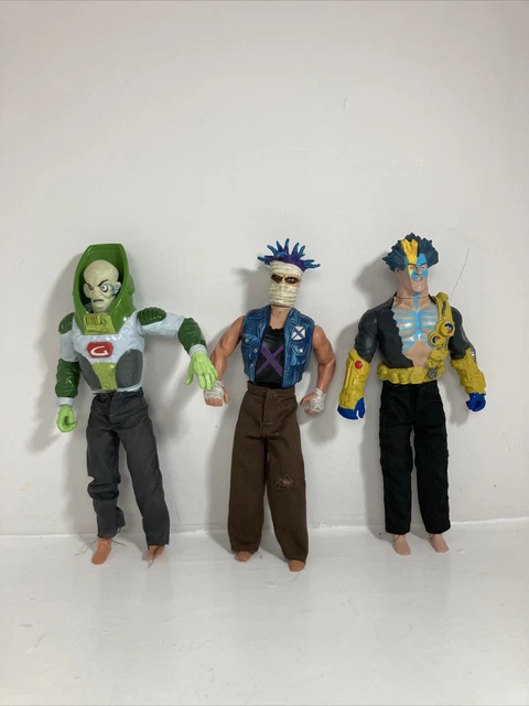 ACTION MAN VILLAINS Bundle - Professor Gangrene, Tempest - Hasbro £11. ...