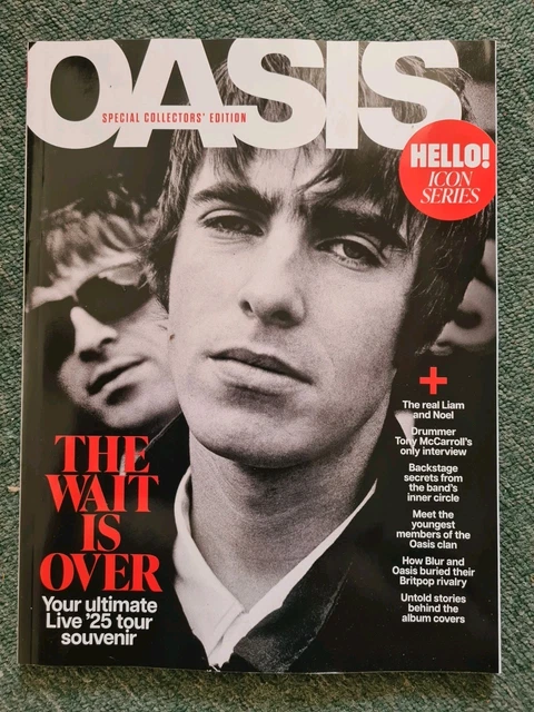 OASIS HELLO ICON Series magazine 2025 Special Collectors Edition Brand ...