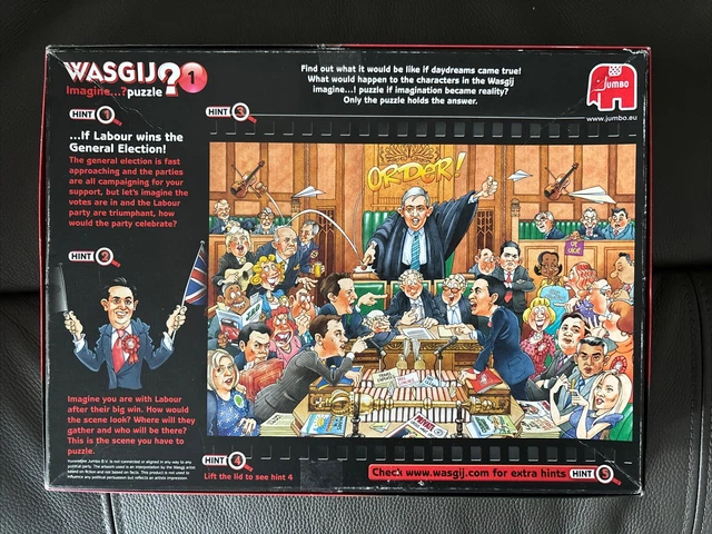 WASGIJ - IMAGINE Puzzle 1 If Labour wins the General Election - 1 Piece ...