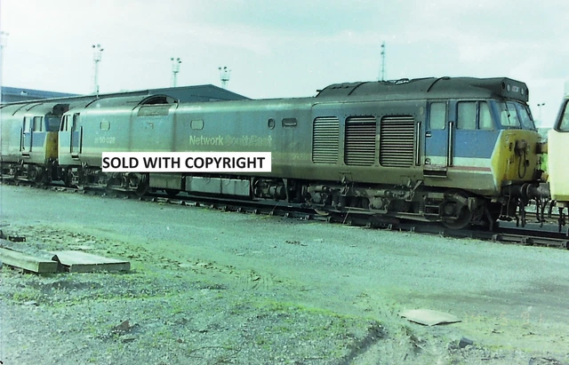 RAILWAY / TRAIN Negative 35mm BR Loco Class 50 50028 Sold with ...