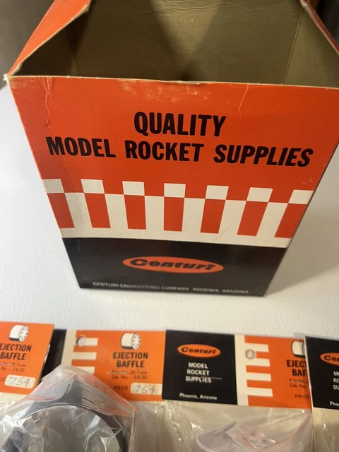 VINTAGE NEW -OLD Stock Centuri Ejection Baffle,4 Sets In Box,Cat #Eb-20 ...