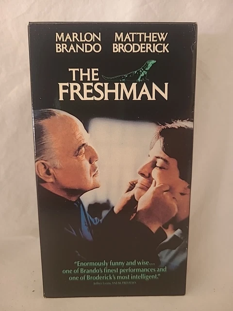 THE FRESHMAN (VHS, 1991, Marlon Brando, Matthew Broderick - Buy 2 Get 1 ...