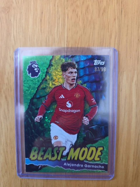 TOPPS 2026 ALEJANDRO Garnacho Beast Mode Numbered Card /99 Manchester United £10.24 - PicClick UK