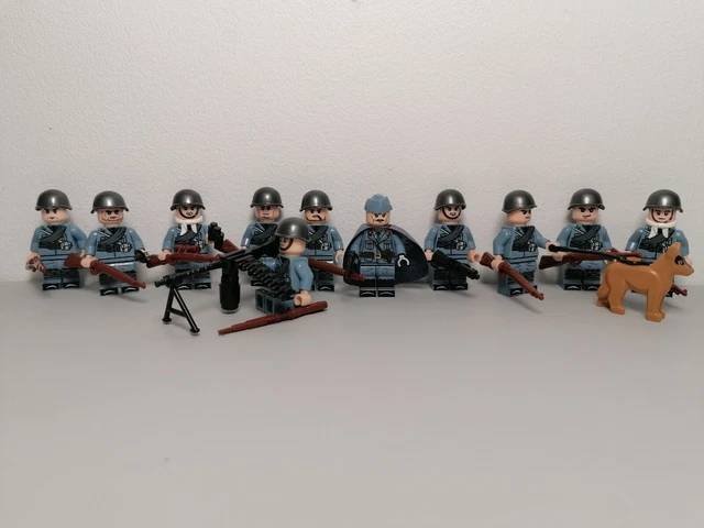 LEGO WW2 ITALIAN Axis soldier minifigure EUR 45,00 - PicClick FR