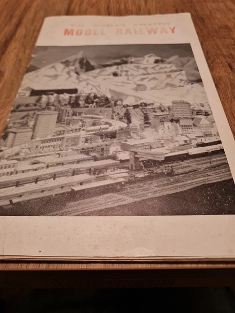 VINTAGE - THE World's Greatest Model Railway Book by Bertram Otto ...
