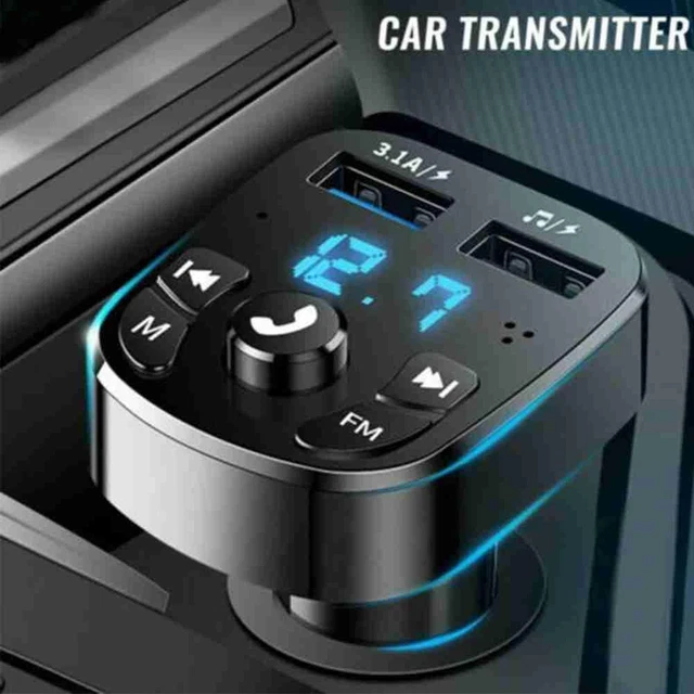 CAR WIRELESS BLUETOOTH FM Transmitter MP3 Player USB 2 Adapter Charger ... CAR WIRELESS BLUETOOTH FM Transmitter MP3 Player USB 2 Adapter Charger ...
