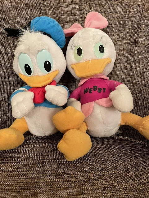 VINTAGE DISNEY DONALD Duck’s Cousins Soft Toys Huey ? Webby Gc £10.00 ...