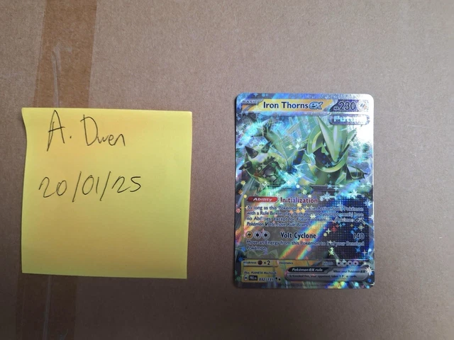 IRON THORNS EX 32/131 Prismatic Evolutions Pokemon Card £6.00 - PicClick UK