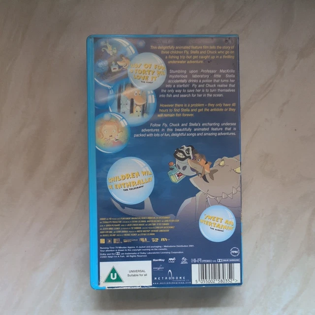 HELP! I'M A Fish - VHS - Classic Animated Movies £2.77 - PicClick UK