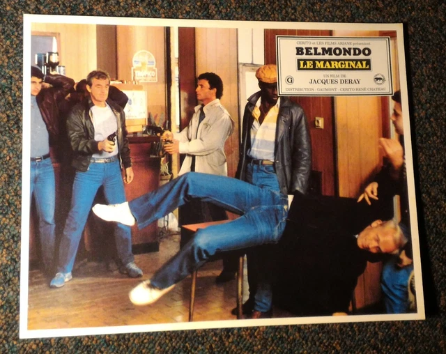 LE MARGINAL - JEAN-PAUL BELMONDO (1983) LOBBY CARD 1- Photo ...