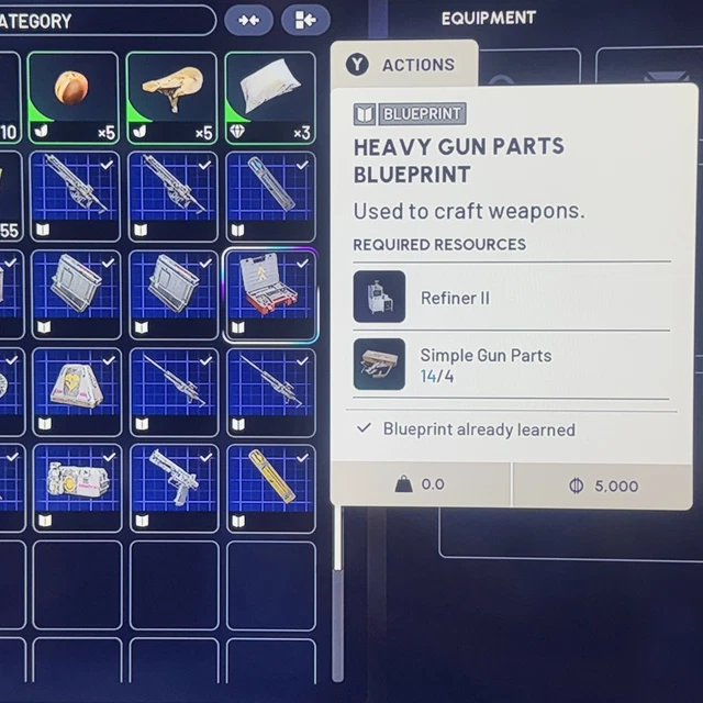 ARC RAIDERS HEAVY Gun Parts Blueprint £1.97 - PicClick UK