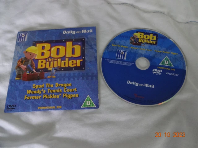 CHILDREN'S ANIMATION PROMOTIONAL DVD Daily Mail Bob The Builder 2005 £2 ...