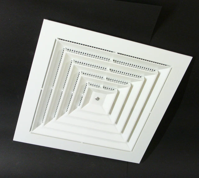 CEILING MOUNT AIR Vent / Grille with Flyscreen - Bracket Fixing 270 x ...