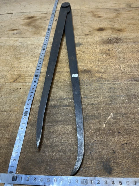 OLD TOOL COMPASS , OUTIL ANCIEN, GRAND COMPAS de Charpentier N.16 EUR ...