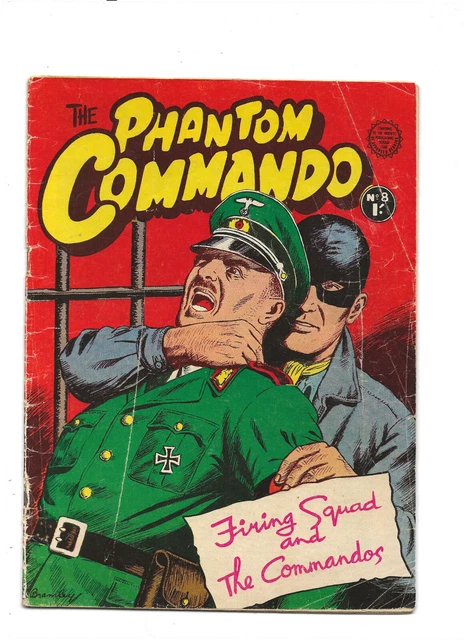 THE PHANTOM COMMANDO no. 8, Australian, Maurice Bramley, 1962, VG- EUR 9,22 - PicClick FR