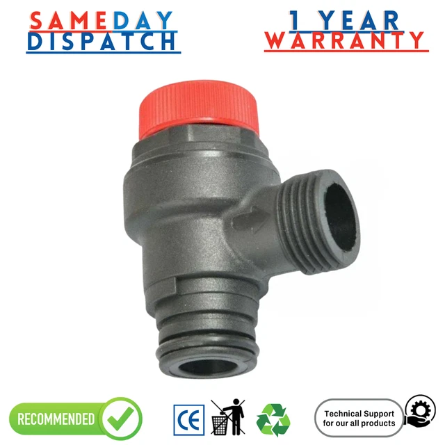 IDEAL LOGIC E24 E30 E35 Pressure Relief Valve Genuine 175413 Was 174811 ...