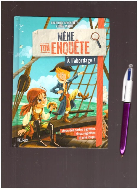 LIVRE BD MÈNE ton Enquête à l'Abordage - Grossetête / Danton - Fleurus 2022 EUR 2,00 - PicClick FR