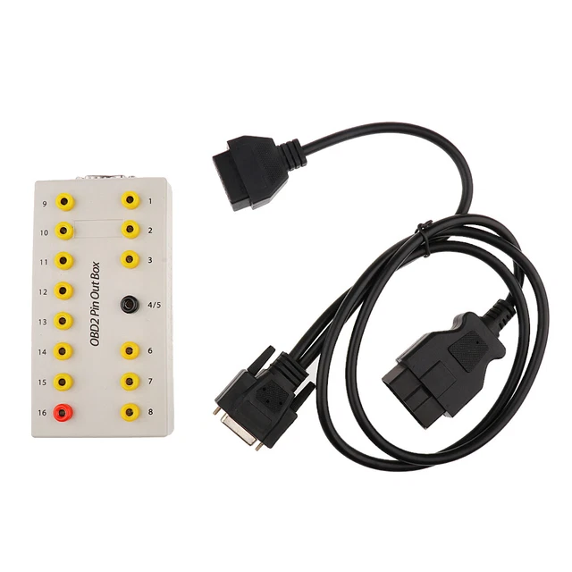 BREAKOUT BOX OBD2 EOBD Tester Pinout diagnostico a 16 pin per Mercedes ...