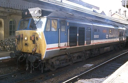 ORIGINAL 35MM colour slide of 50003 BR class 50 diesel loco £2.25 ...