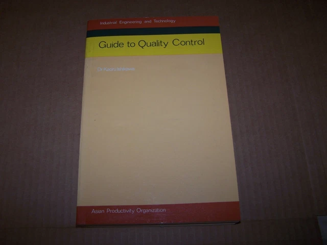GUIDE TO QUALITY Control by Dr. Kaoru lshikawa paperback book £4.85 ...