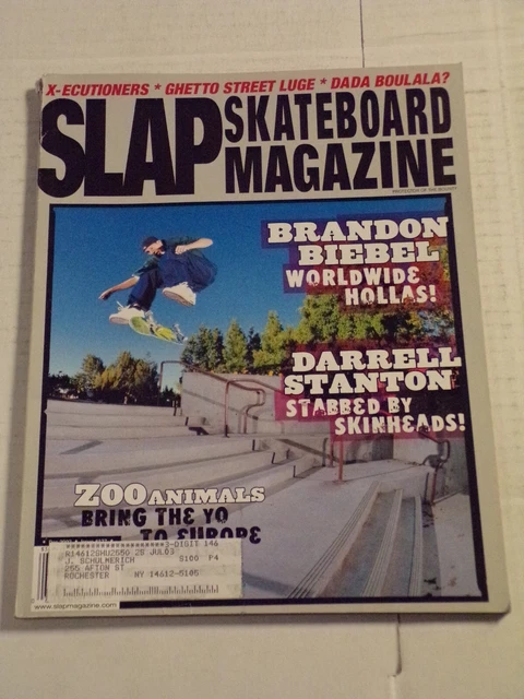 SLAP MAGAZINE DECEMBER 2002, Brandon Biebel, Darrell Stanton ...