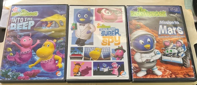 3 THE BACKYARDIGANS DVD lot: Super Secret Spy - Missions To Mars - Into ...