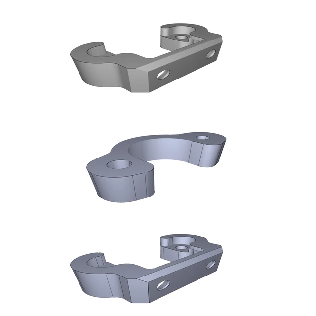 BL TOUCH SENSOR Mount for BMG Aero Extruder - 3D Printer Auto-Leveling ...