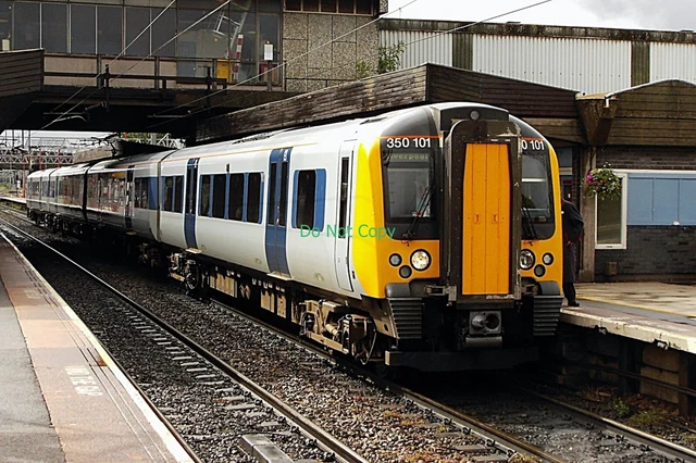 6X4 GLOSSY PHOTO BR Class 350 350101 @ Stafford c.2007 £1.10 - PicClick UK