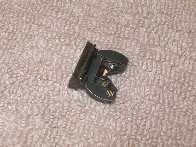 LYMAN SINGLE FOLDING Leaf 3/8" Dovetail Rear Sight High Height EUR 9,52 ...