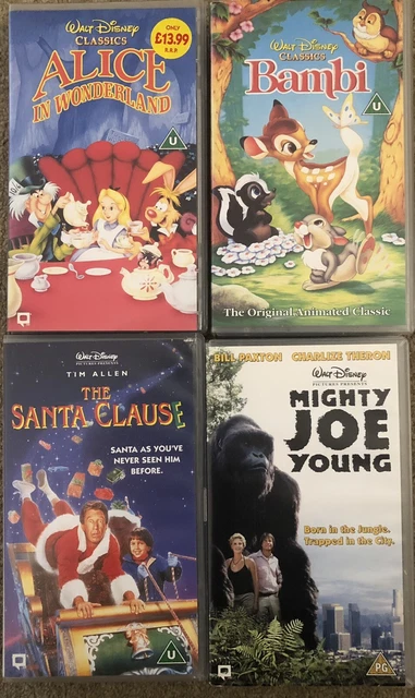 4 Classic Walt Disney Vhs Movies £1499 Picclick Uk