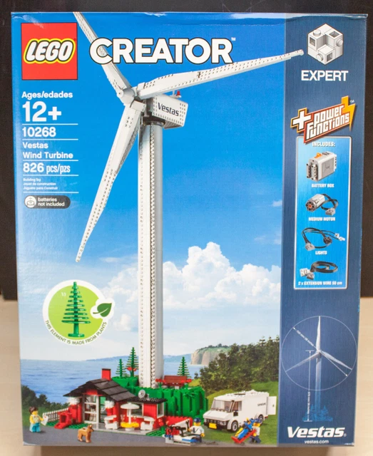 LEGO CREATOR EXPERT Vestas Wind Turbine (10268) New Sealed Box £313.07 ...