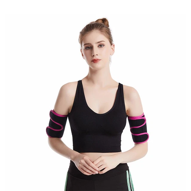 CELLULITE WEIGHT LOSS Arm Trimmers Sauna Sweat Bands Arm Shapers Arm ...