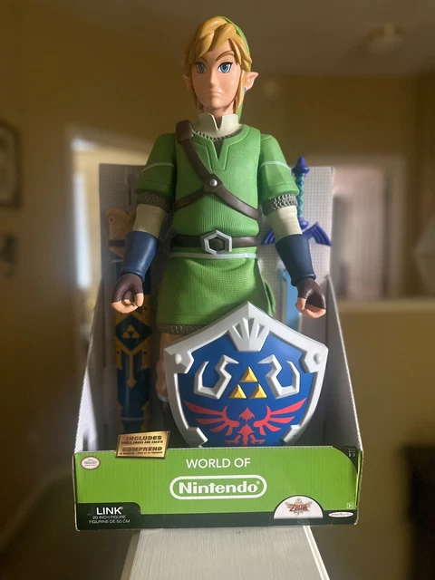 JAKKS PACIFIC LEGEND of Zelda Link 20 Inch Action Figure World of ...