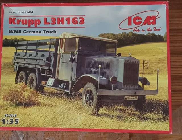 1:35 ICM 35461 Krupp L3H163 WWII German Truck EUR 34,50 - PicClick DE