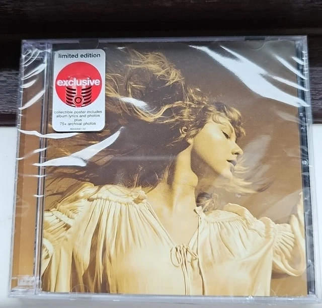 RARE USA TAYLOR Swift Fearless (Taylor's Version) 2 X CD USA TARGET EUR ...